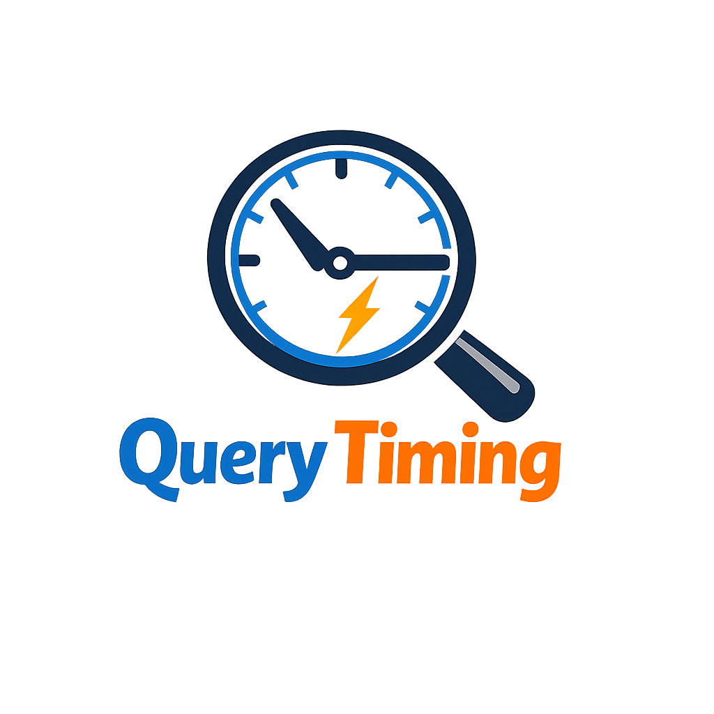 Quick and dirty query timing script... - ba6.us